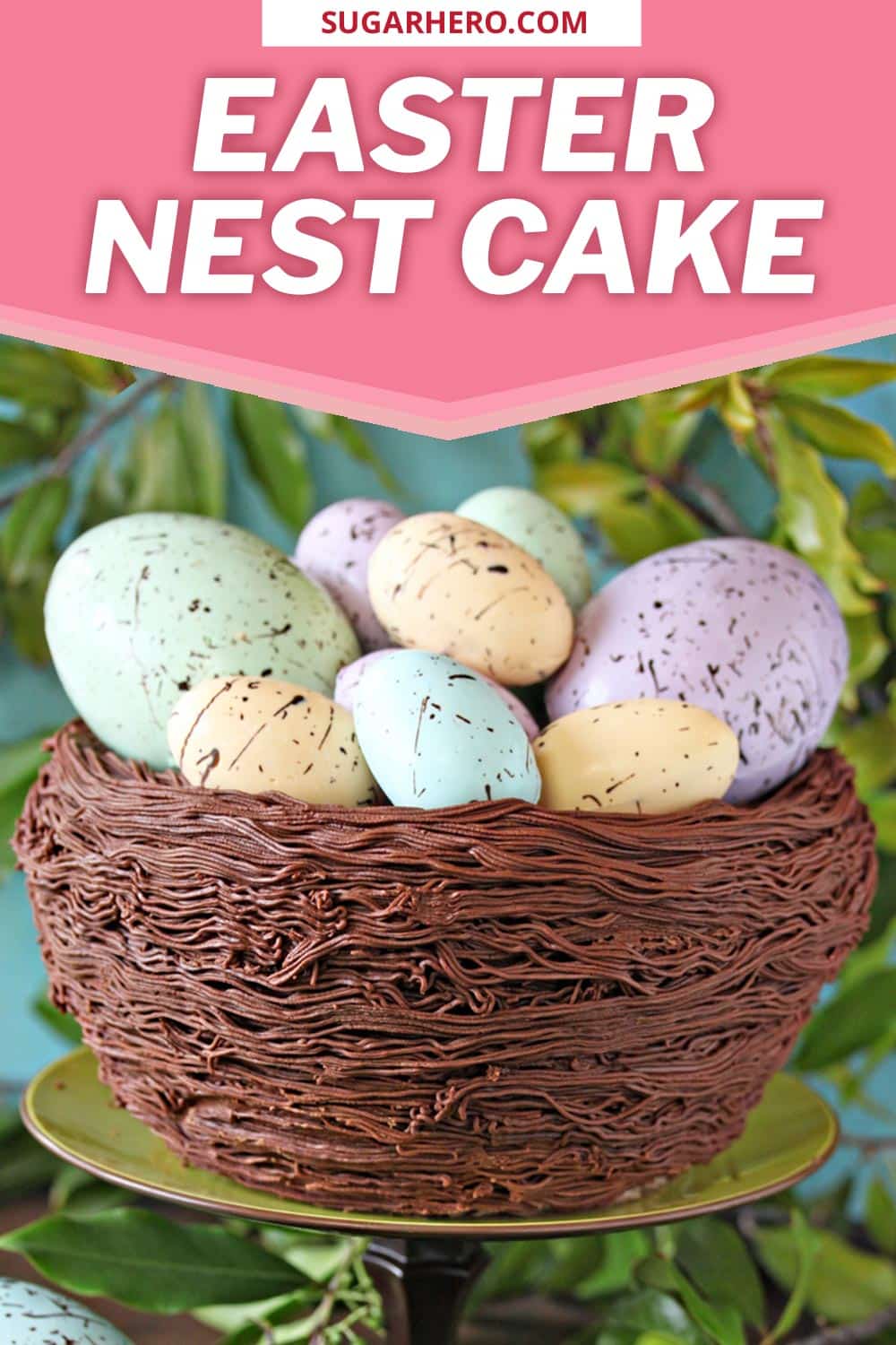 Easter Nest Cake - SugarHero