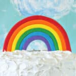 How to Make A Fondant Rainbow Cake Topper - SugarHero