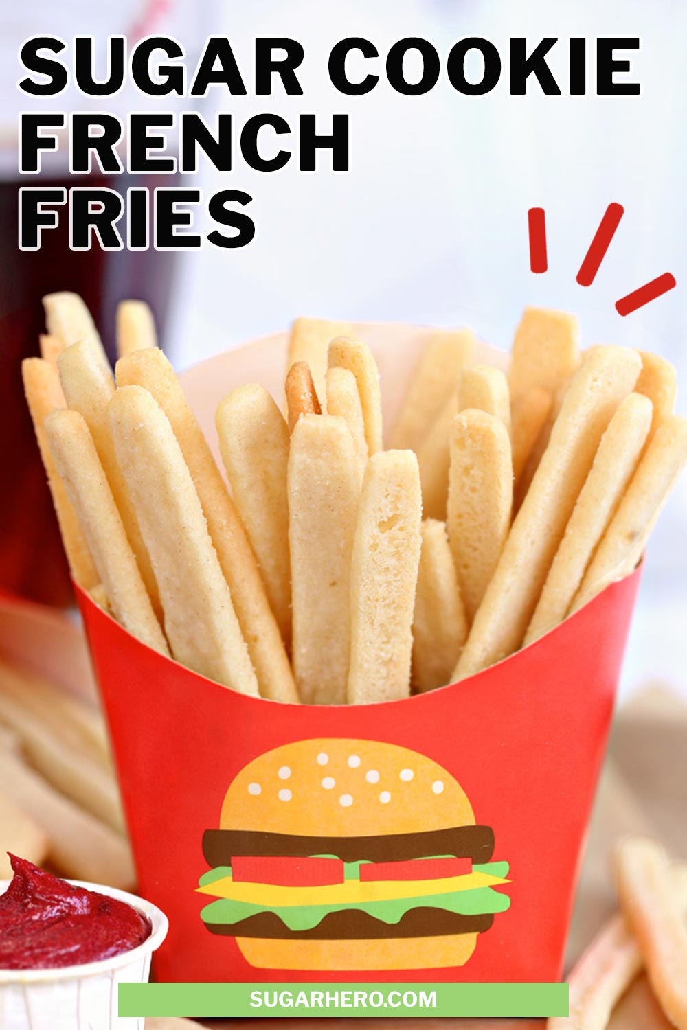 Sugar Cookie French Fries - SugarHero