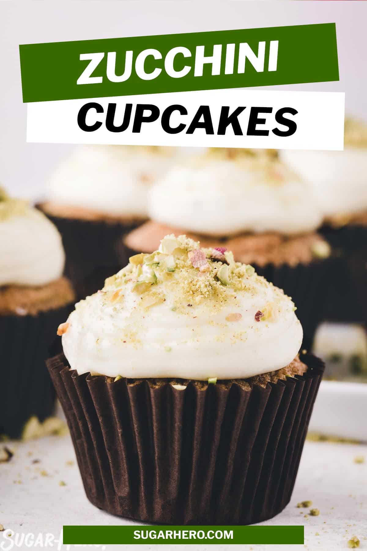 Zucchini Cupcakes - SugarHero
