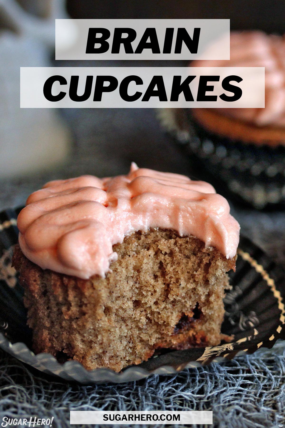 Brain Cupcakes - SugarHero