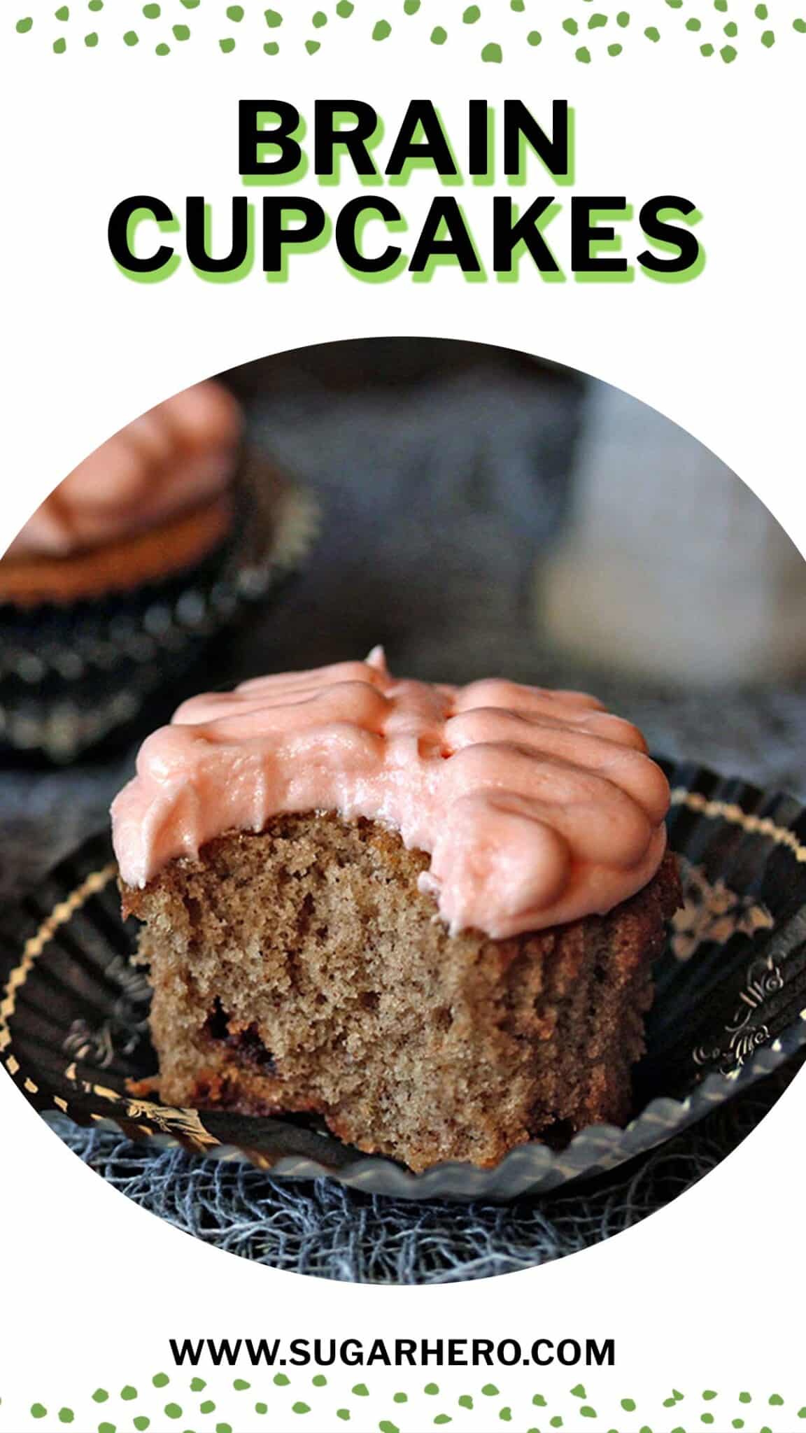 Brain Cupcakes - SugarHero