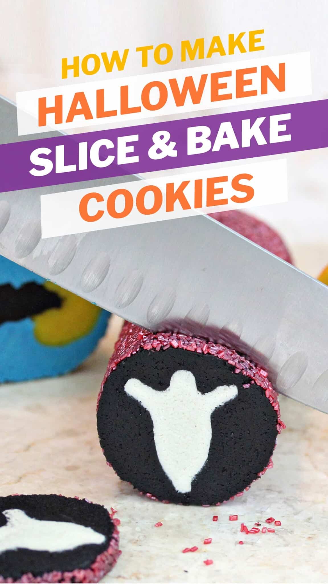 Slice and Bake Halloween Cookies - SugarHero