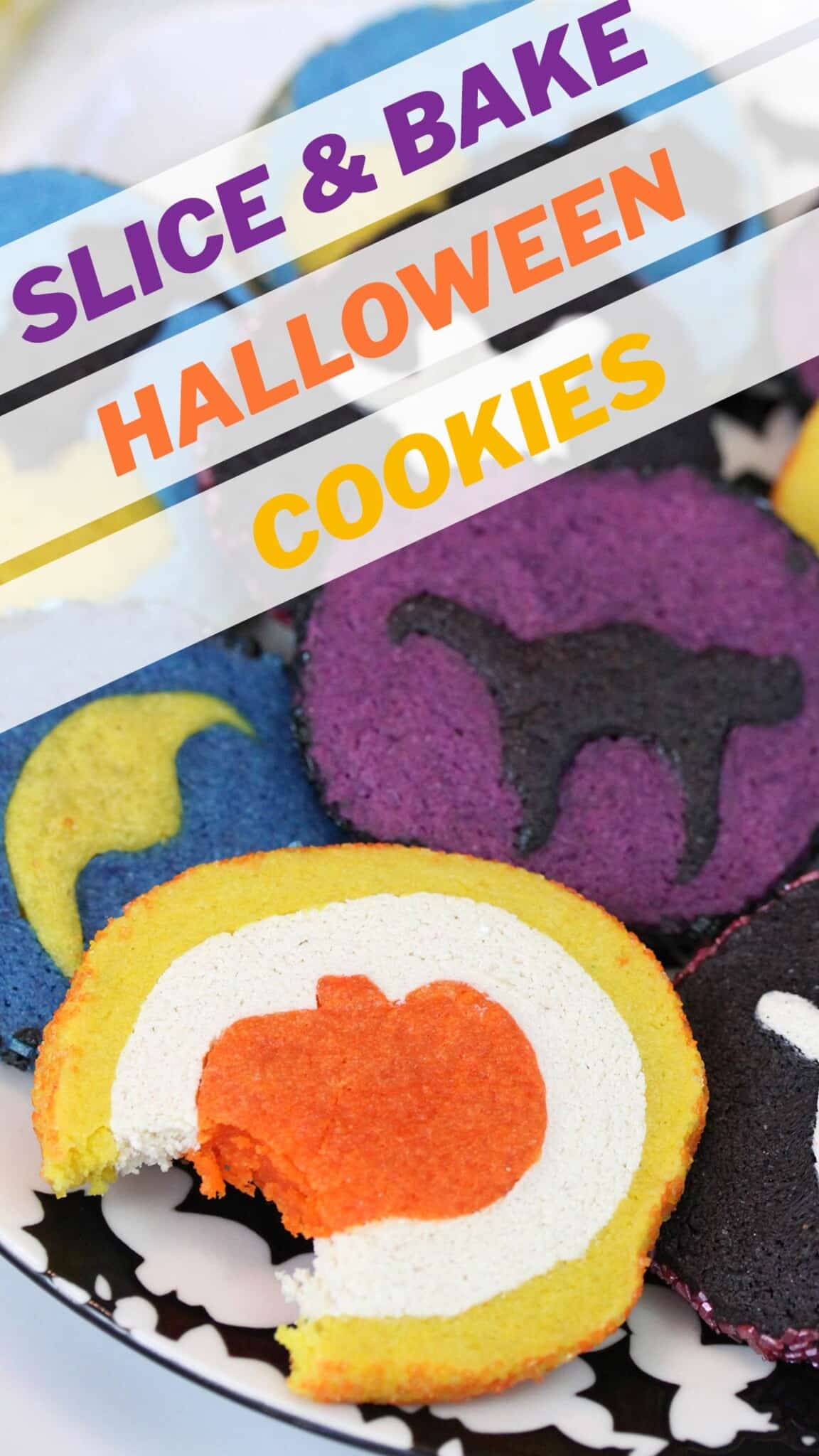Slice and Bake Halloween Cookies - SugarHero