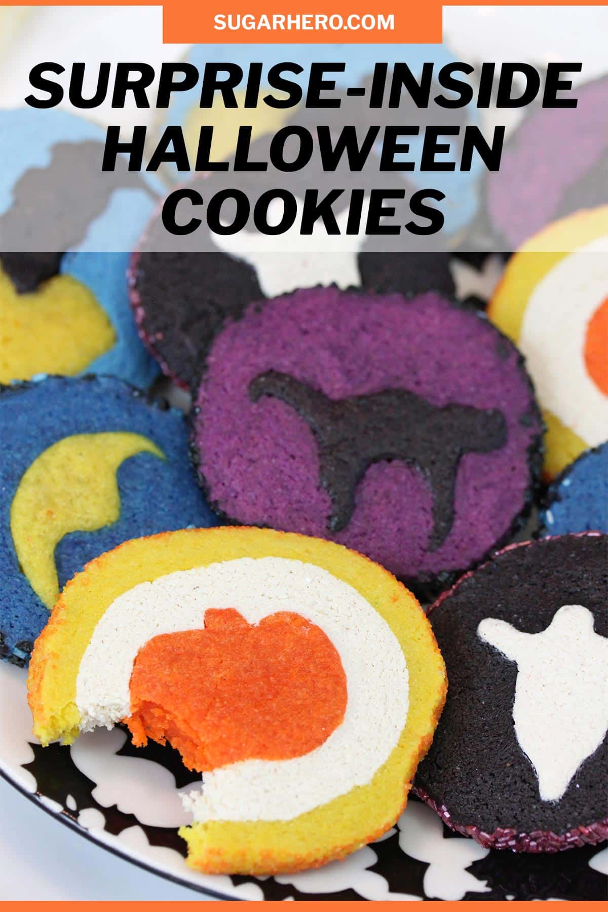 Slice and Bake Halloween Cookies - SugarHero