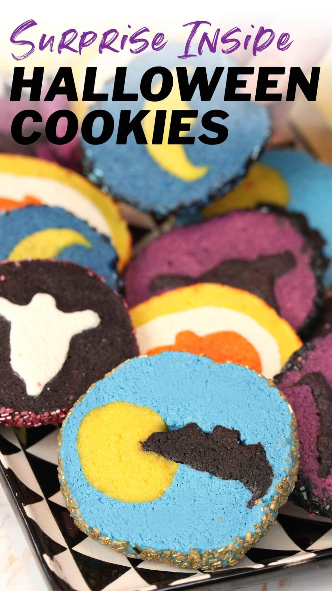 Slice and Bake Halloween Cookies - SugarHero