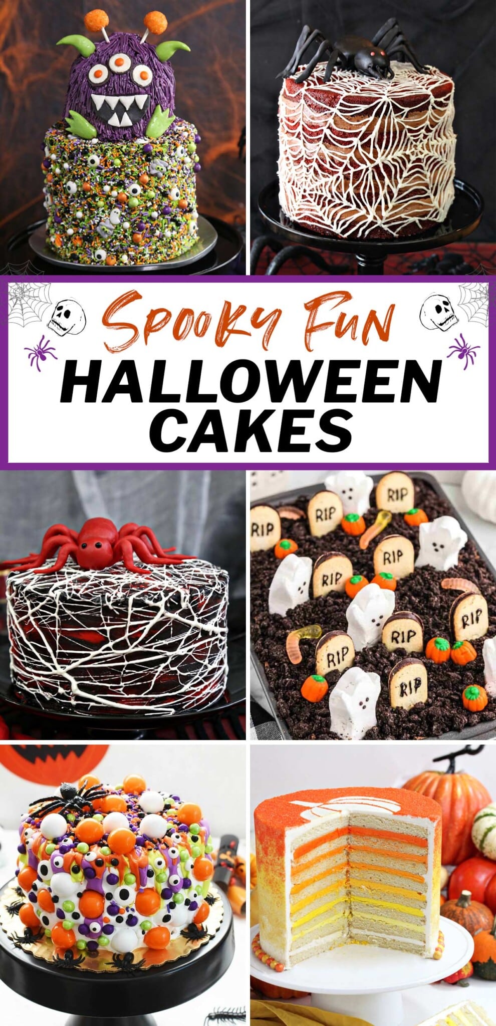 23 Halloween Cake Designs and Recipes - SugarHero