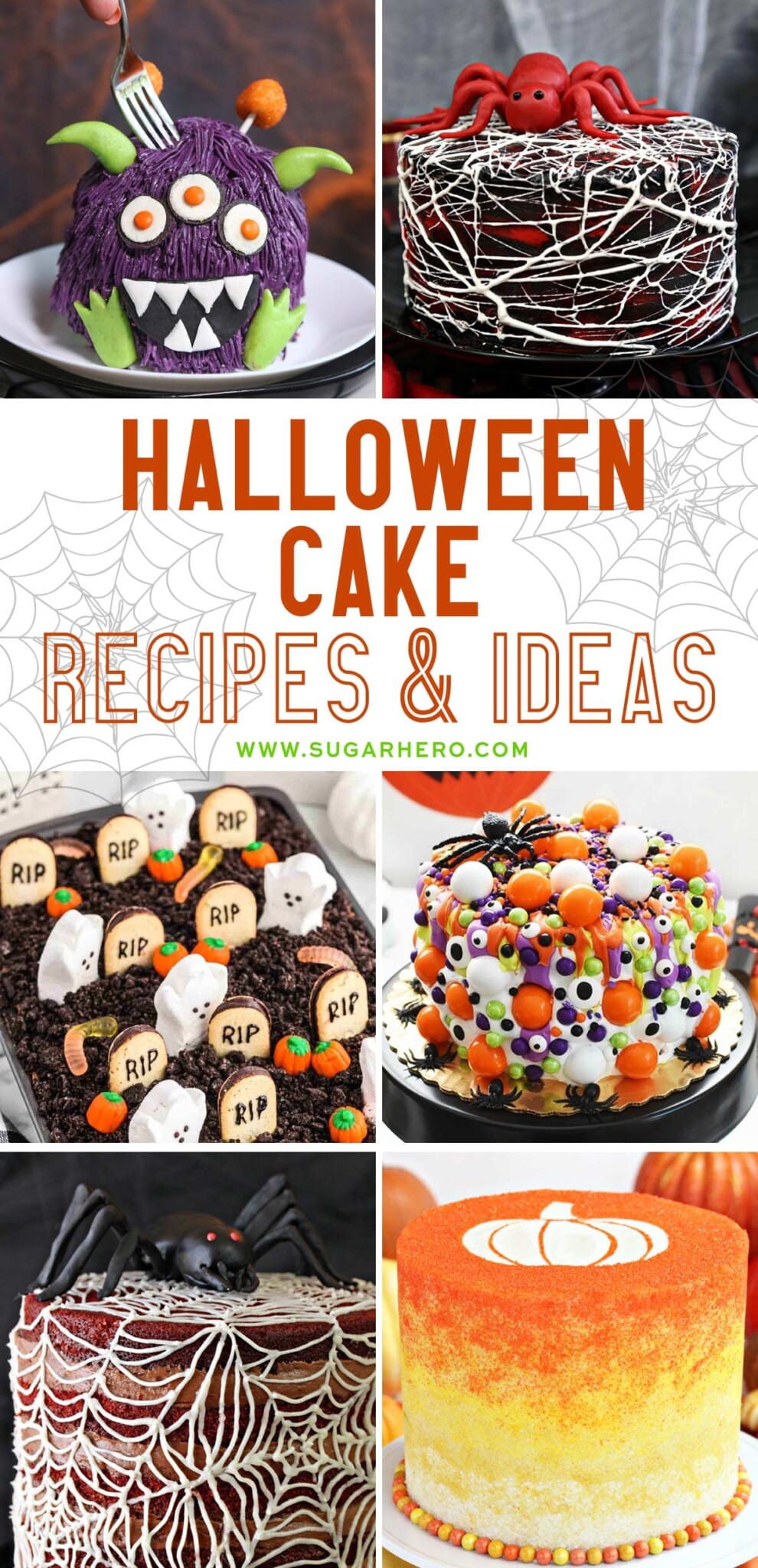 23 Halloween Cake Designs and Recipes - SugarHero