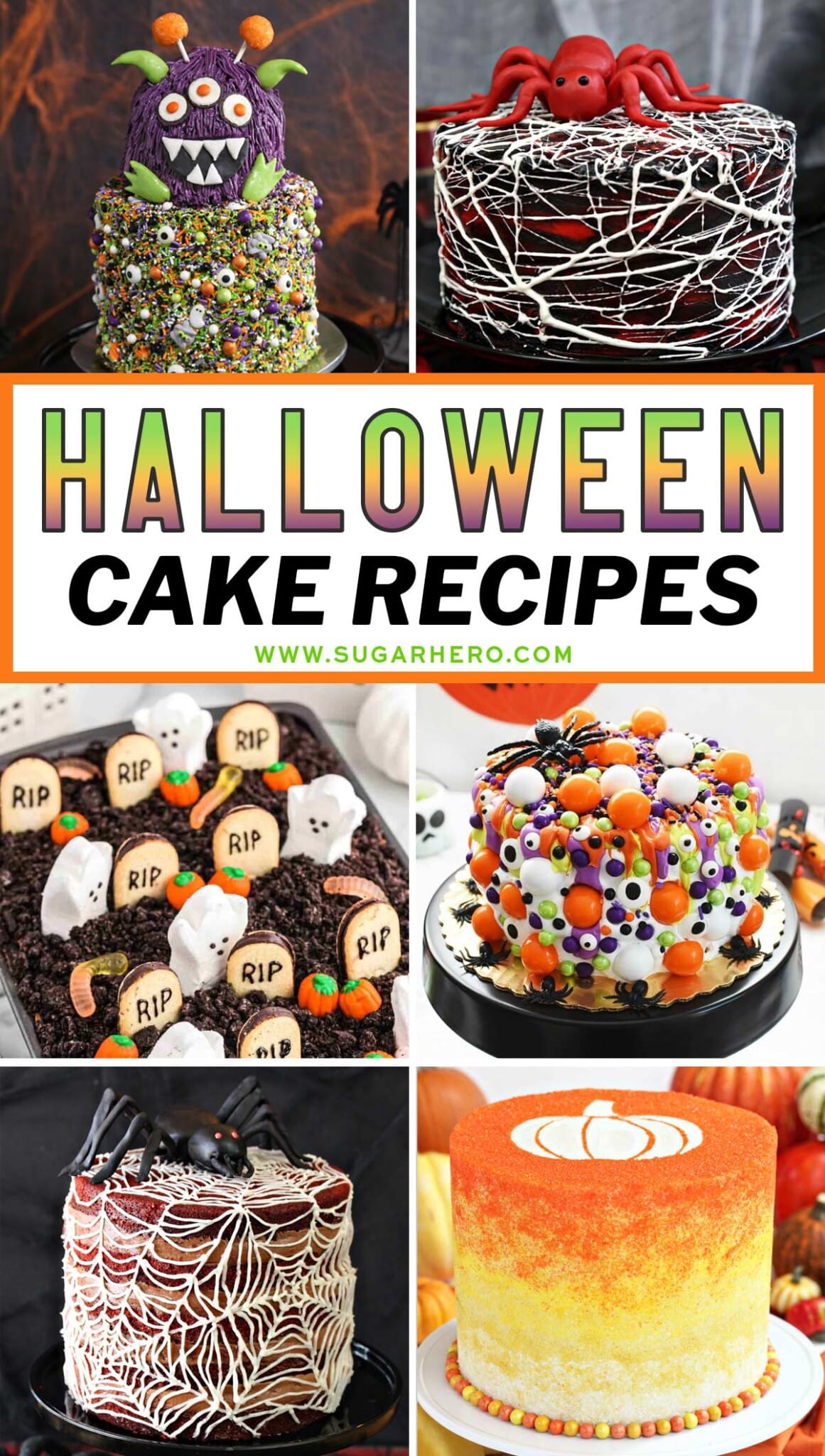 23 Halloween Cake Designs and Recipes - SugarHero