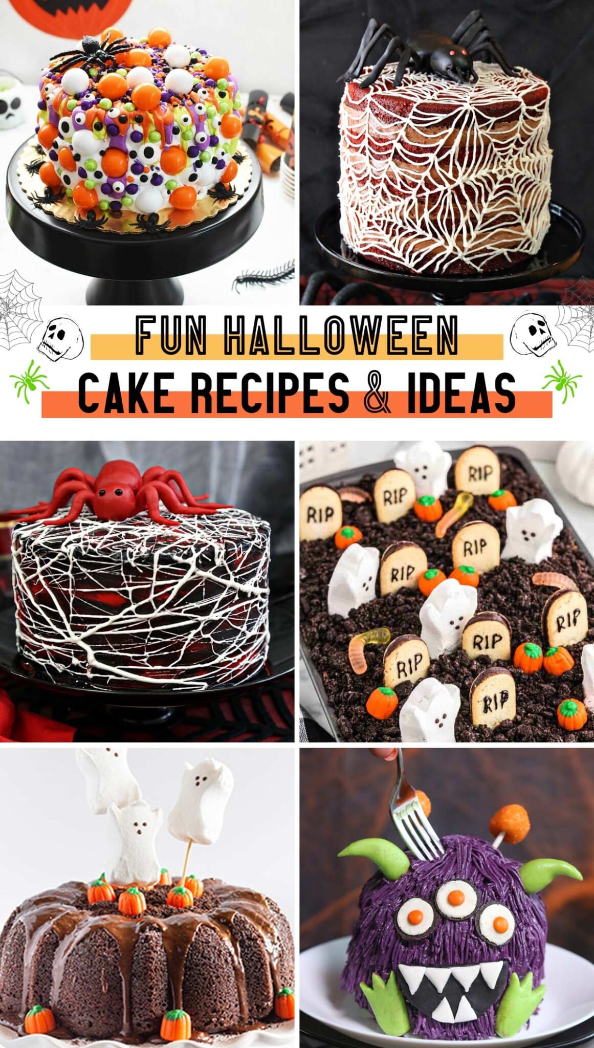 23 Halloween Cake Designs and Recipes - SugarHero