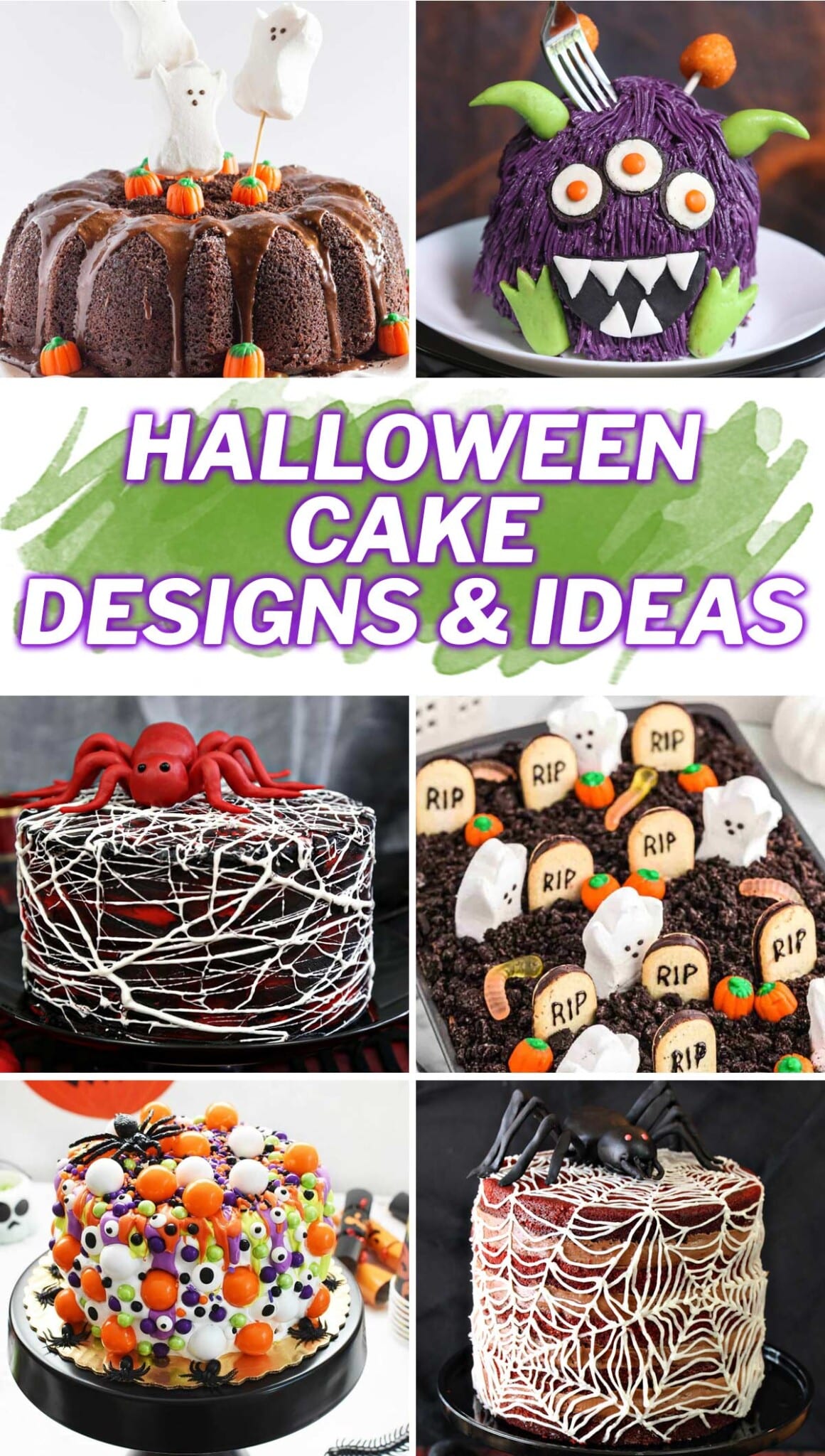 23 Halloween Cake Designs and Recipes - SugarHero