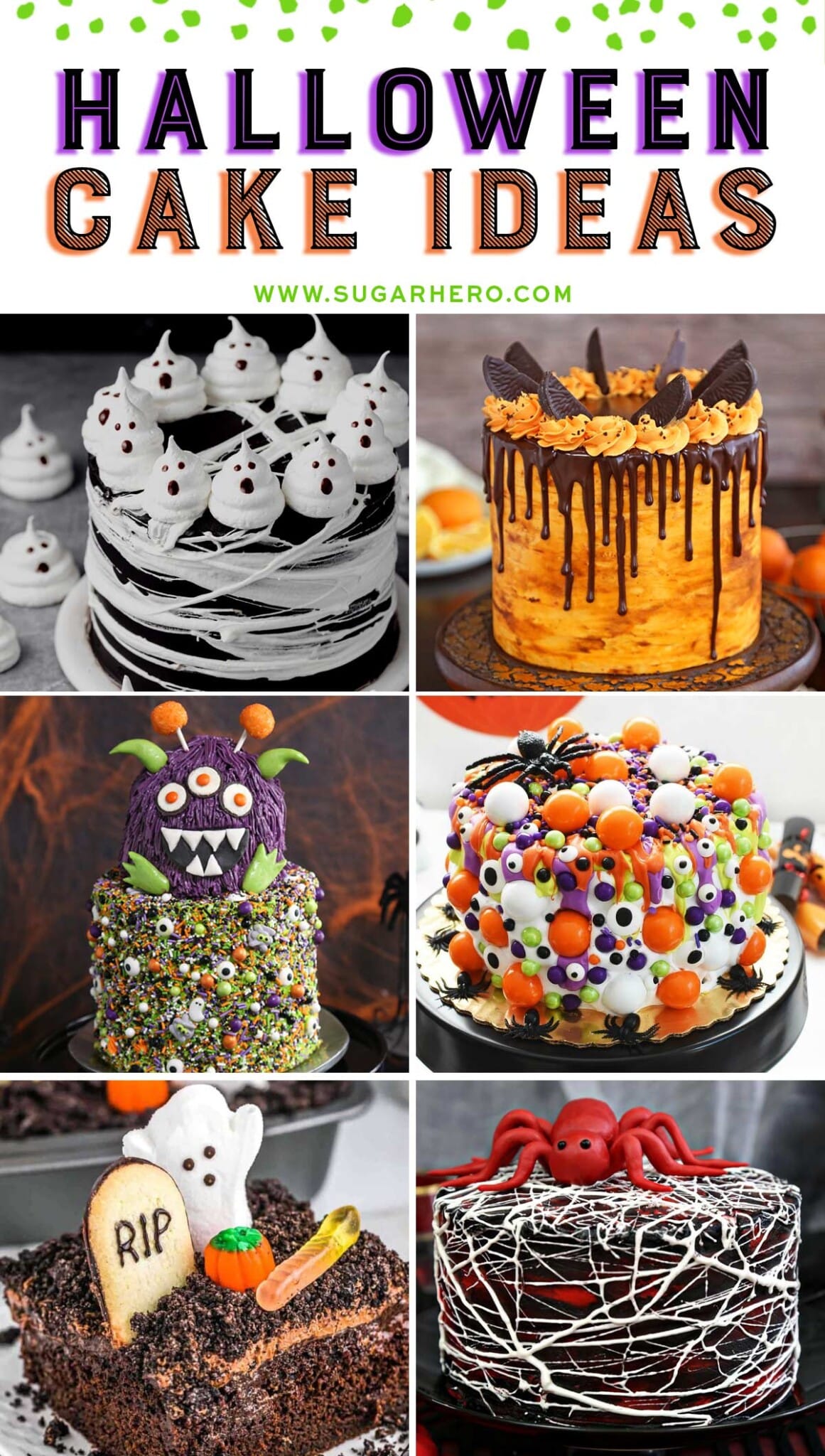 23 Halloween Cake Designs and Recipes - SugarHero