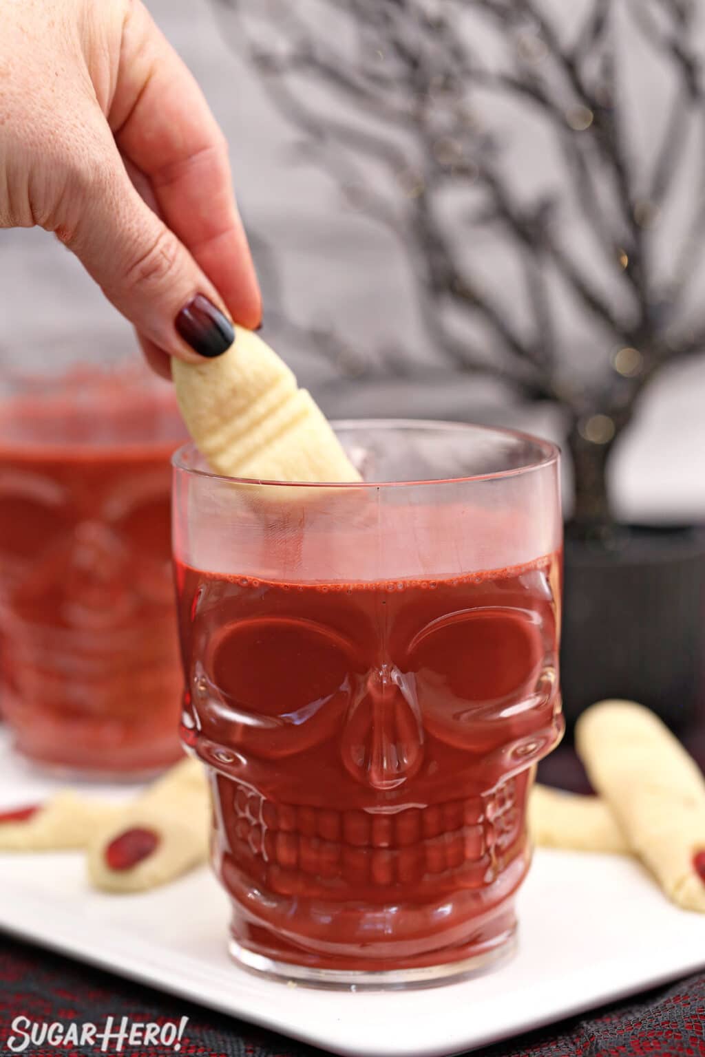 Red Velvet Hot Chocolate - SugarHero