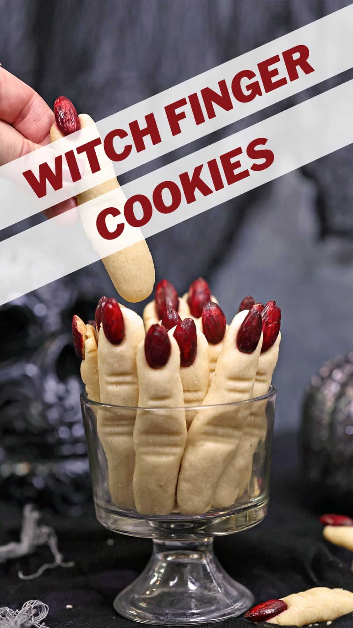 Witch Finger Cookies - SugarHero