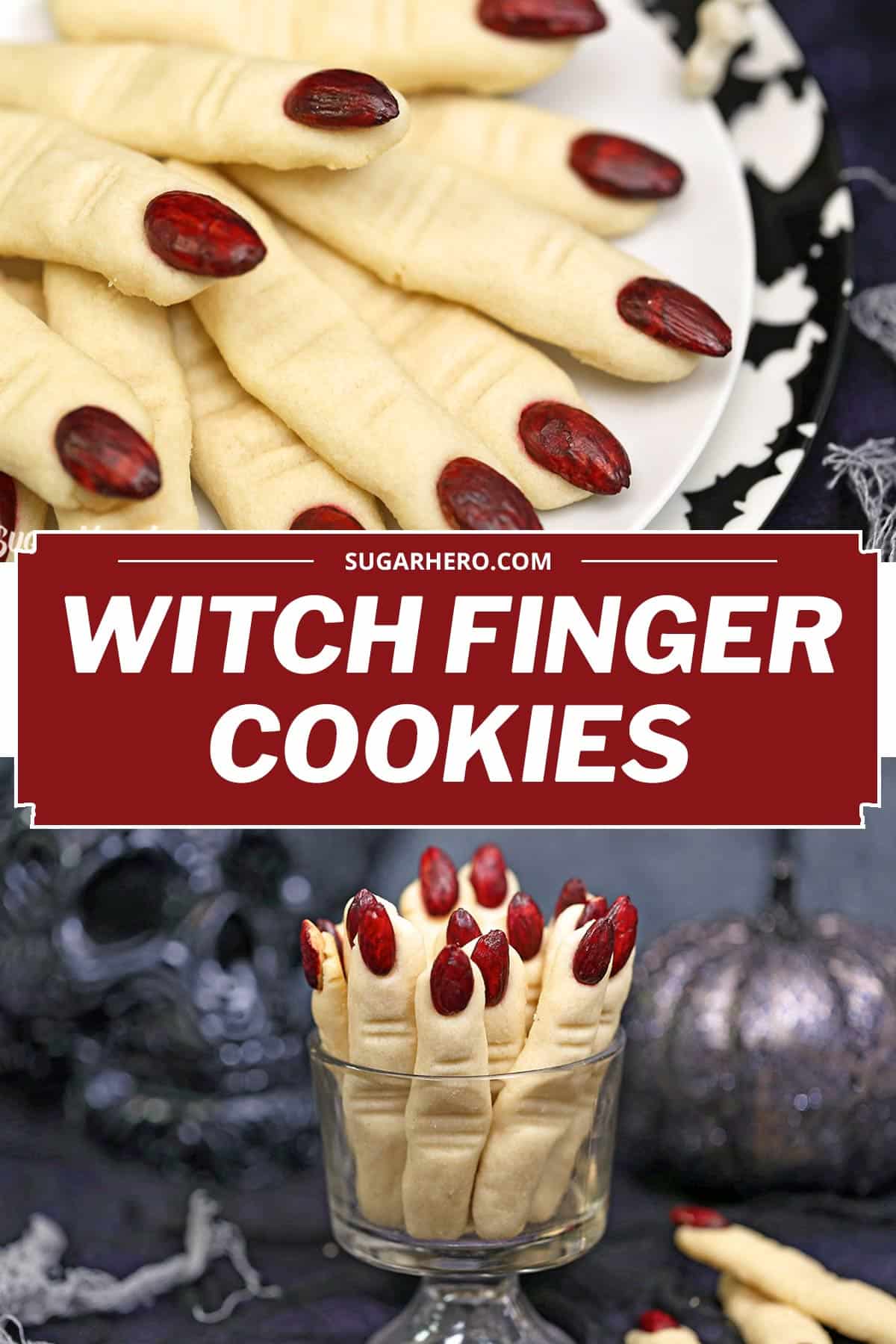 Witch Finger Cookies - SugarHero