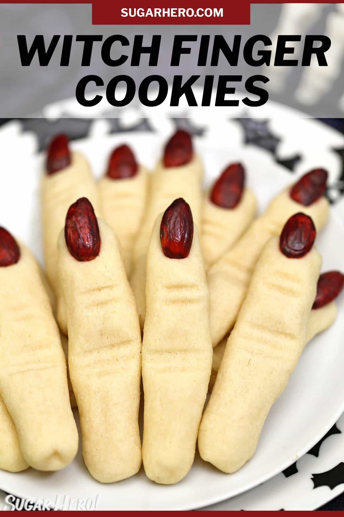 Witch Finger Cookies - SugarHero