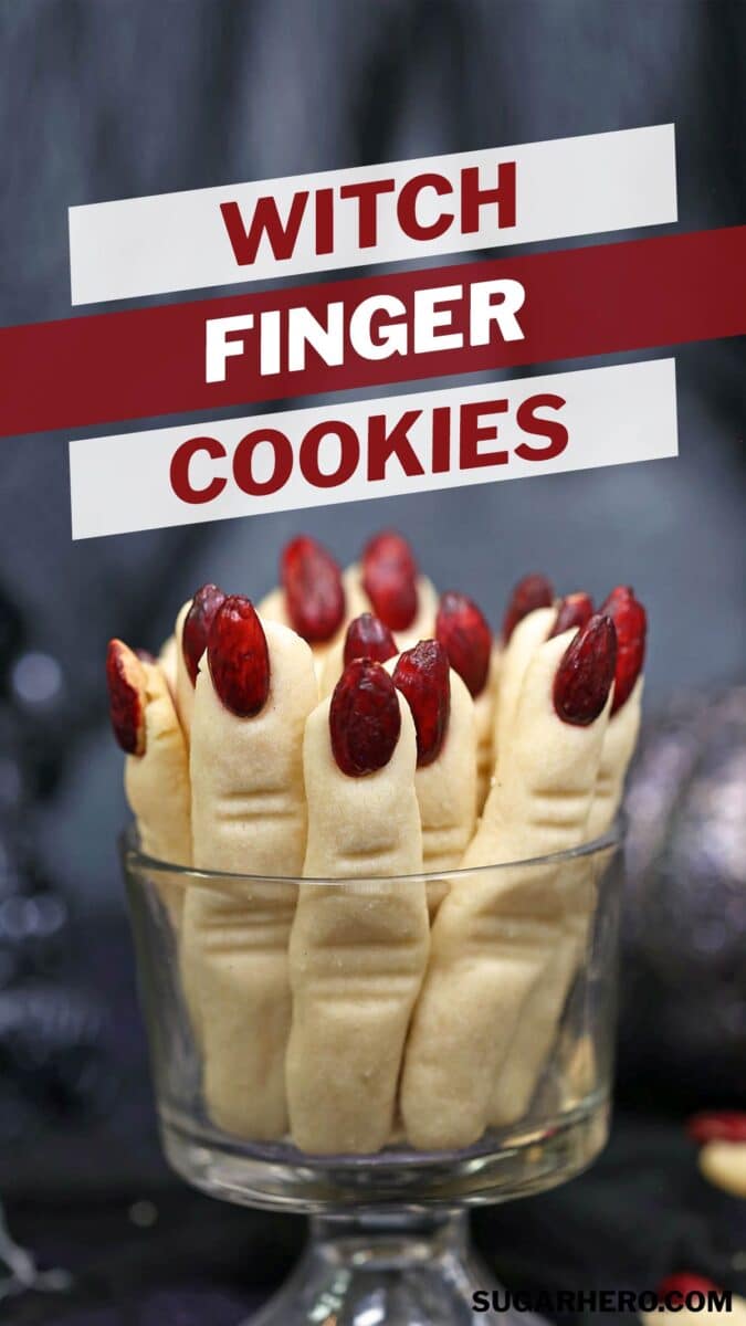 Witch Finger Cookies - SugarHero