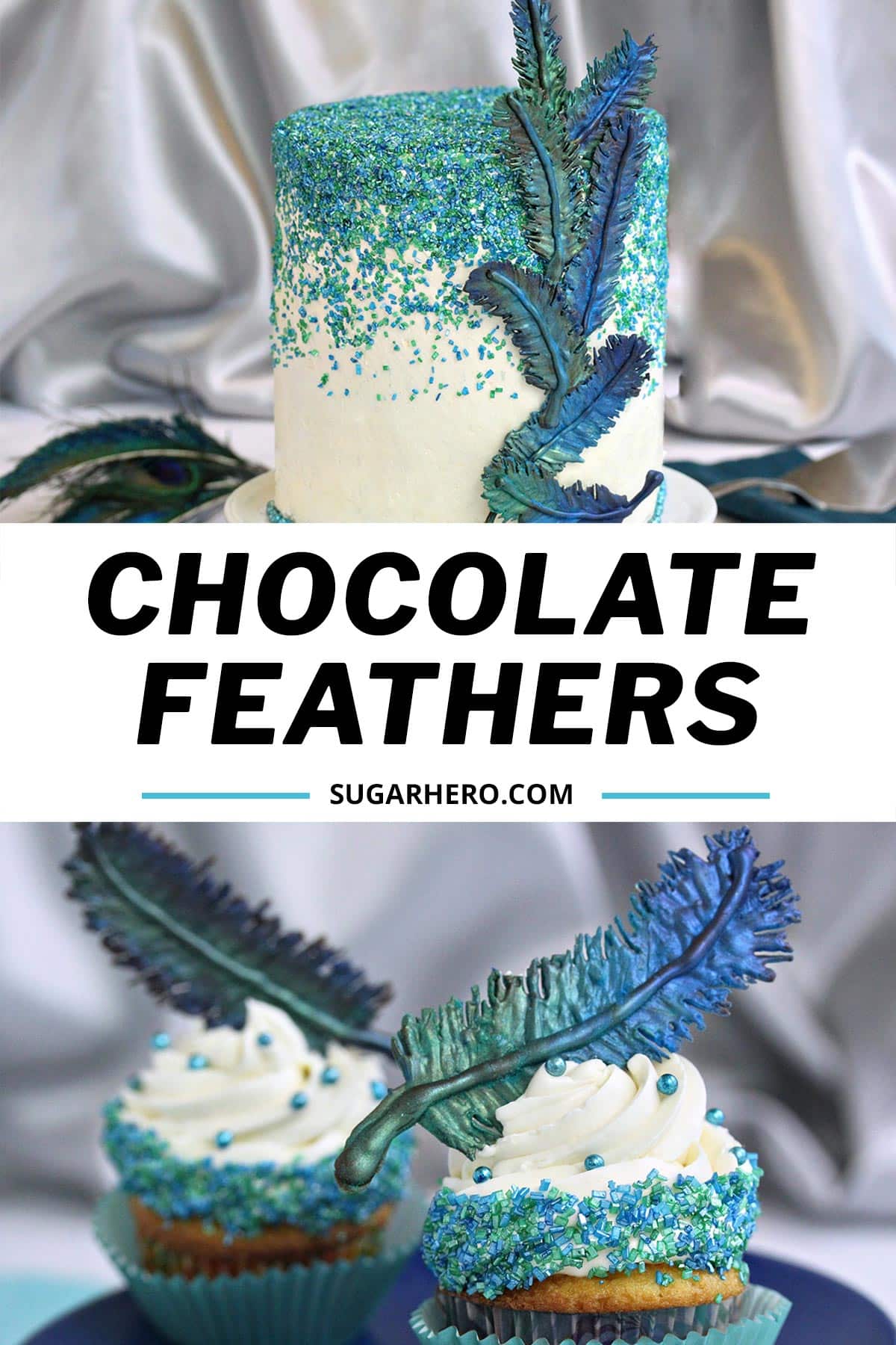 Chocolate Feathers - SugarHero