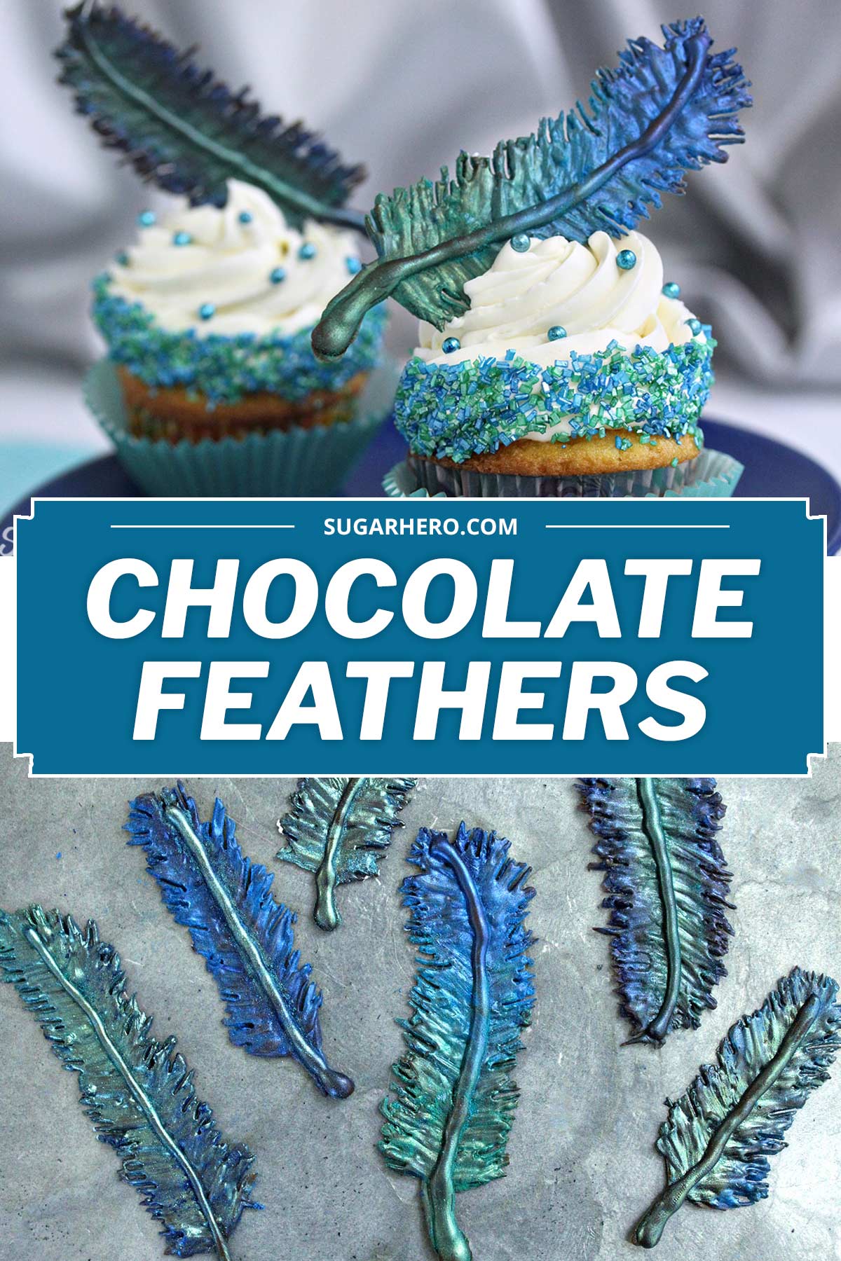 Chocolate Feathers - SugarHero