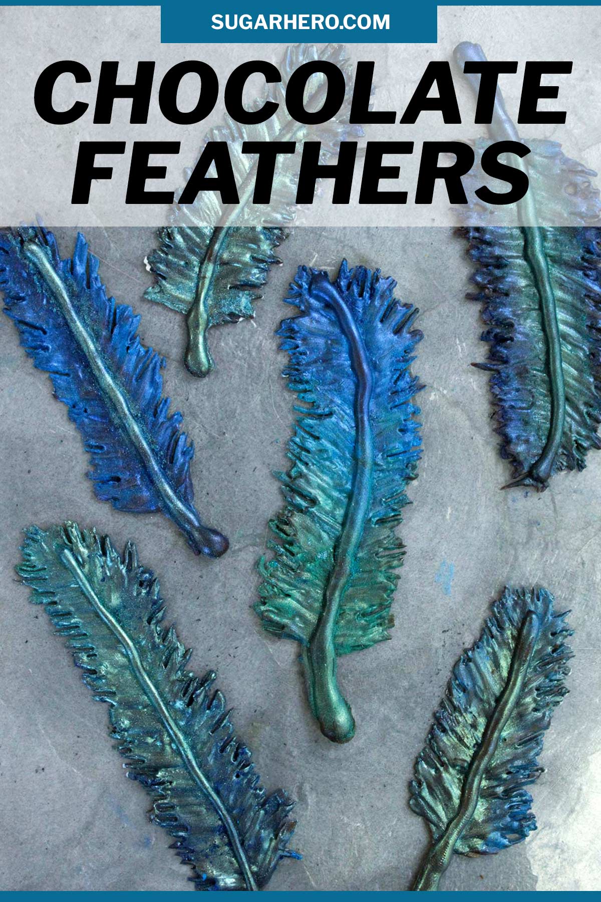 Chocolate Feathers - SugarHero