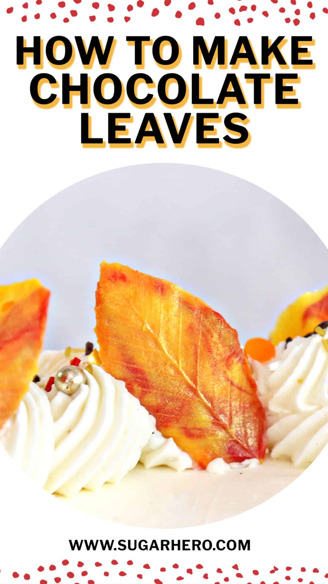 How to Make Chocolate Leaves - SugarHero