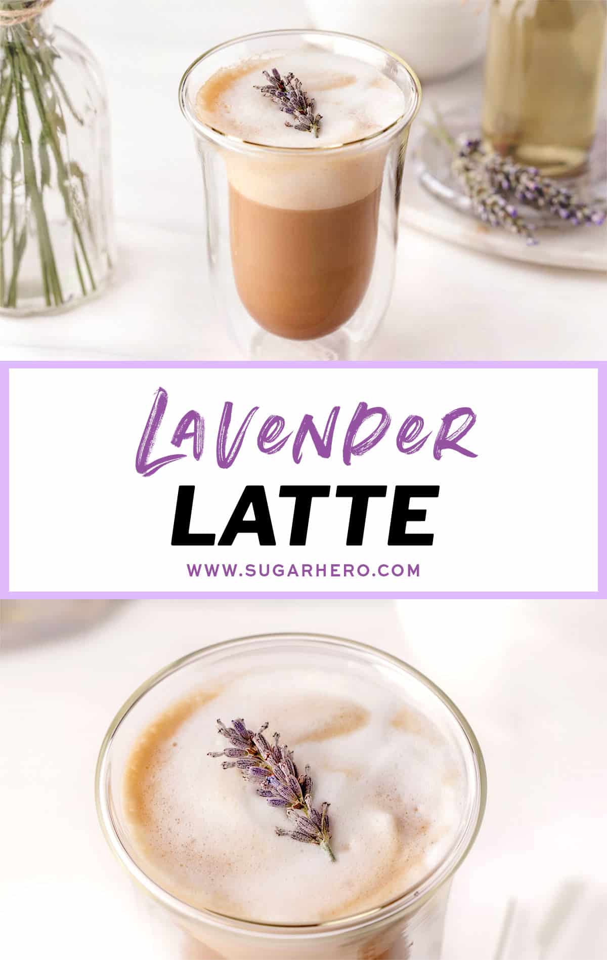 Lavender Latte - SugarHero