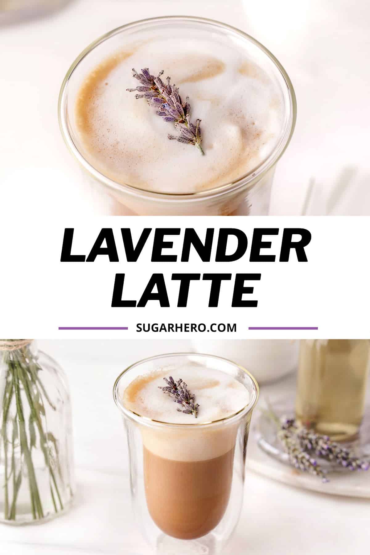 Lavender Latte - SugarHero