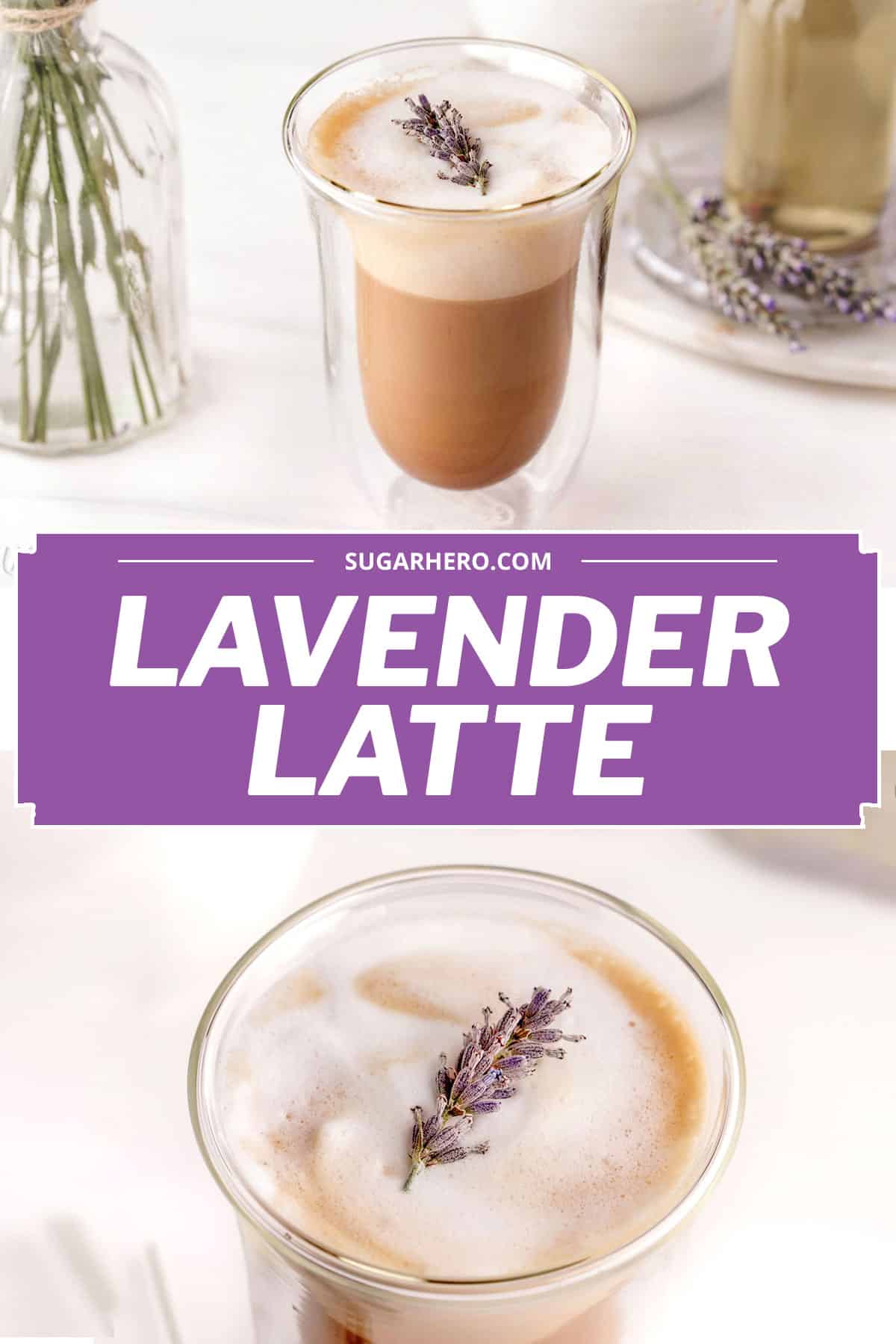 Lavender Latte - SugarHero