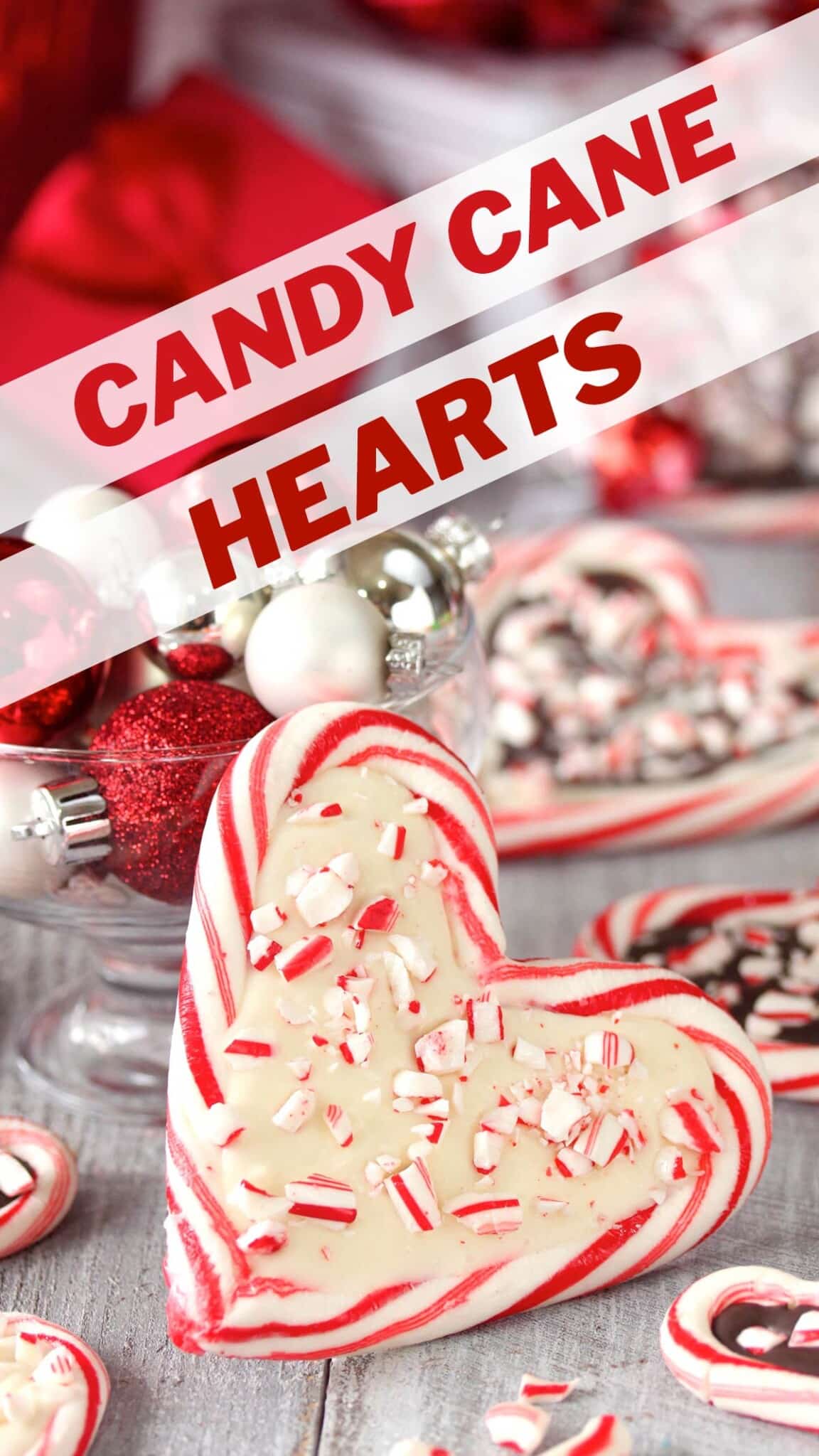 Candy Cane Hearts - SugarHero