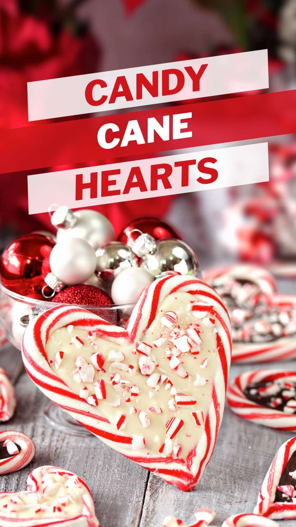 Candy Cane Hearts - SugarHero