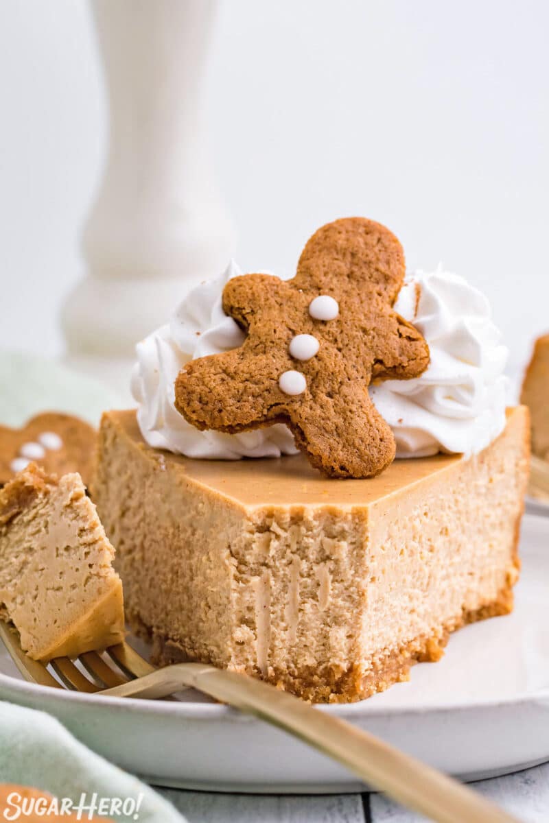 Gingerbread Cheesecake - SugarHero