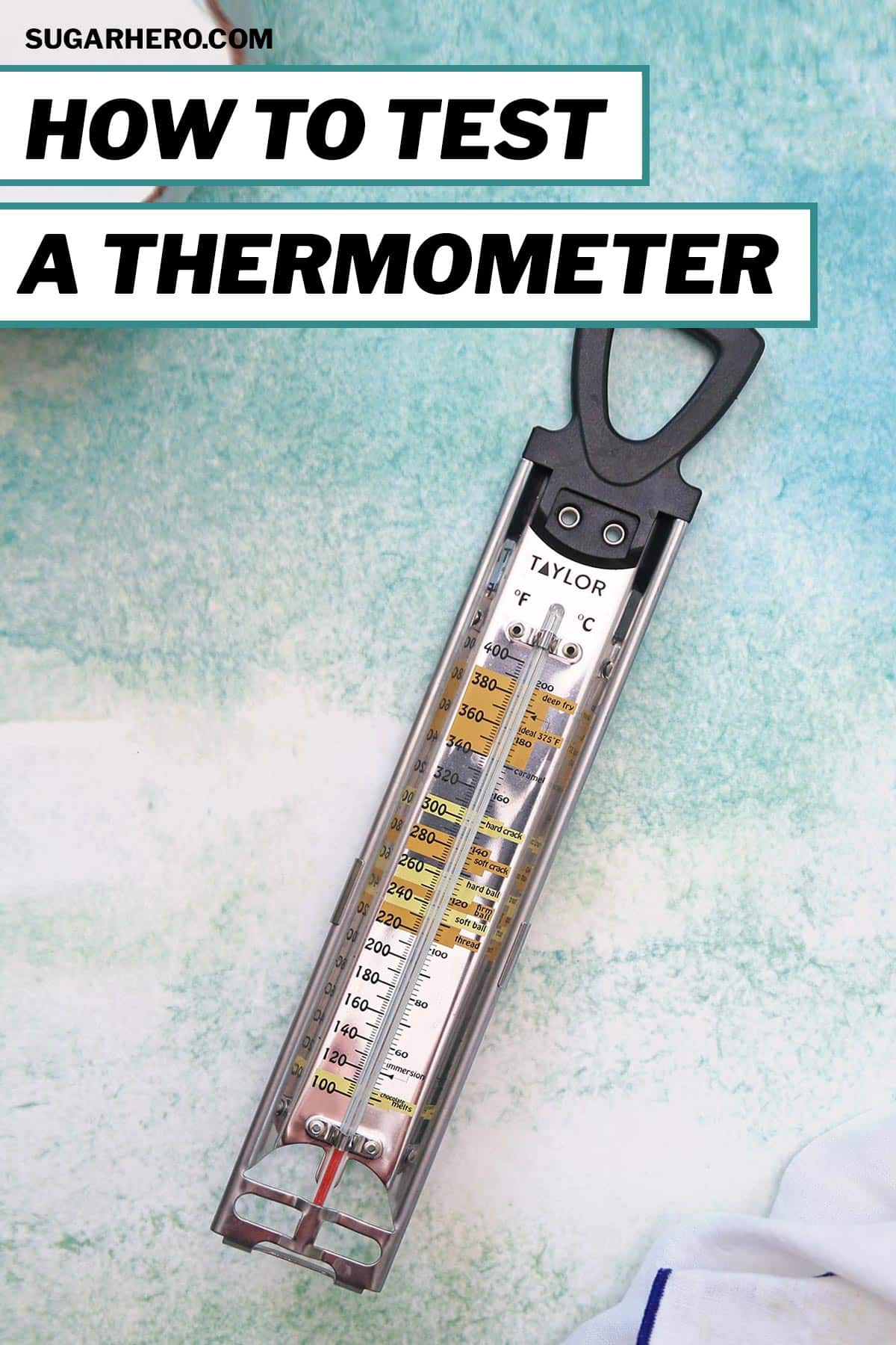 How To Test And Calibrate A Thermometer Sugarhero