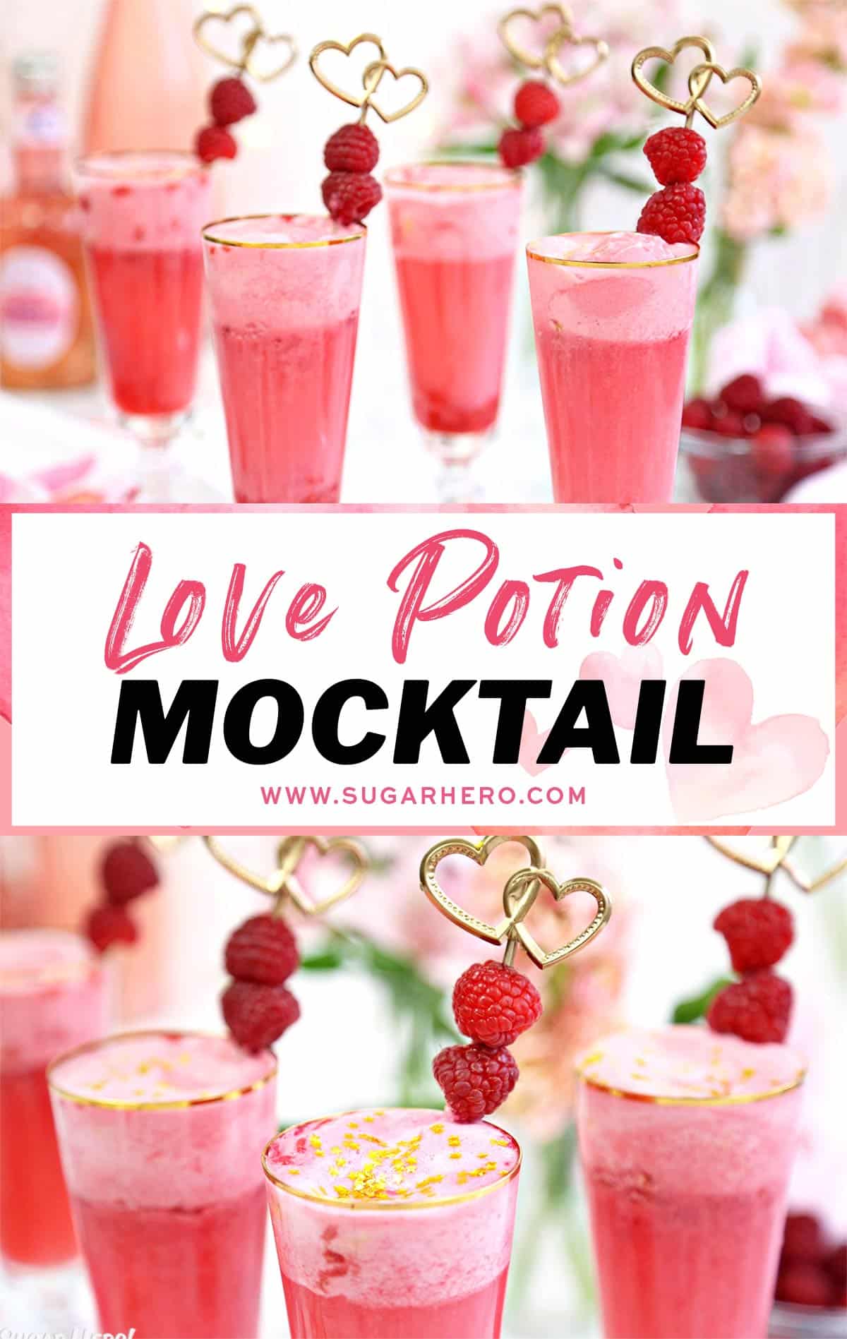 Love Potion Valentine's Day Drink - SugarHero