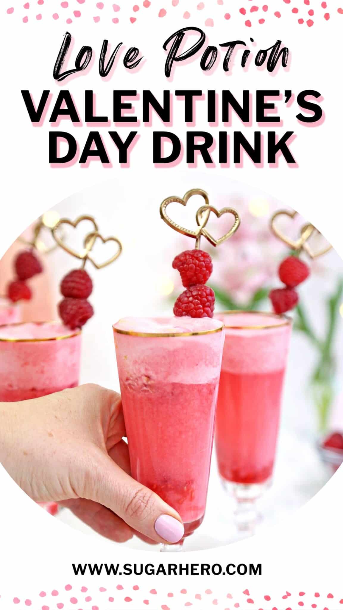Love Potion Valentine's Day Drink - SugarHero