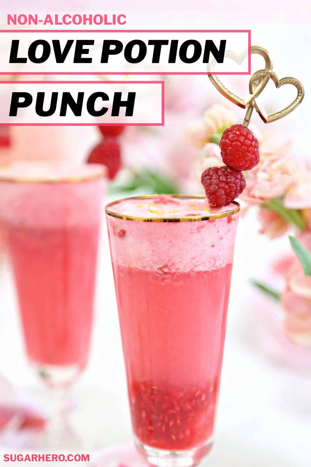 Love Potion Valentine's Day Drink - SugarHero