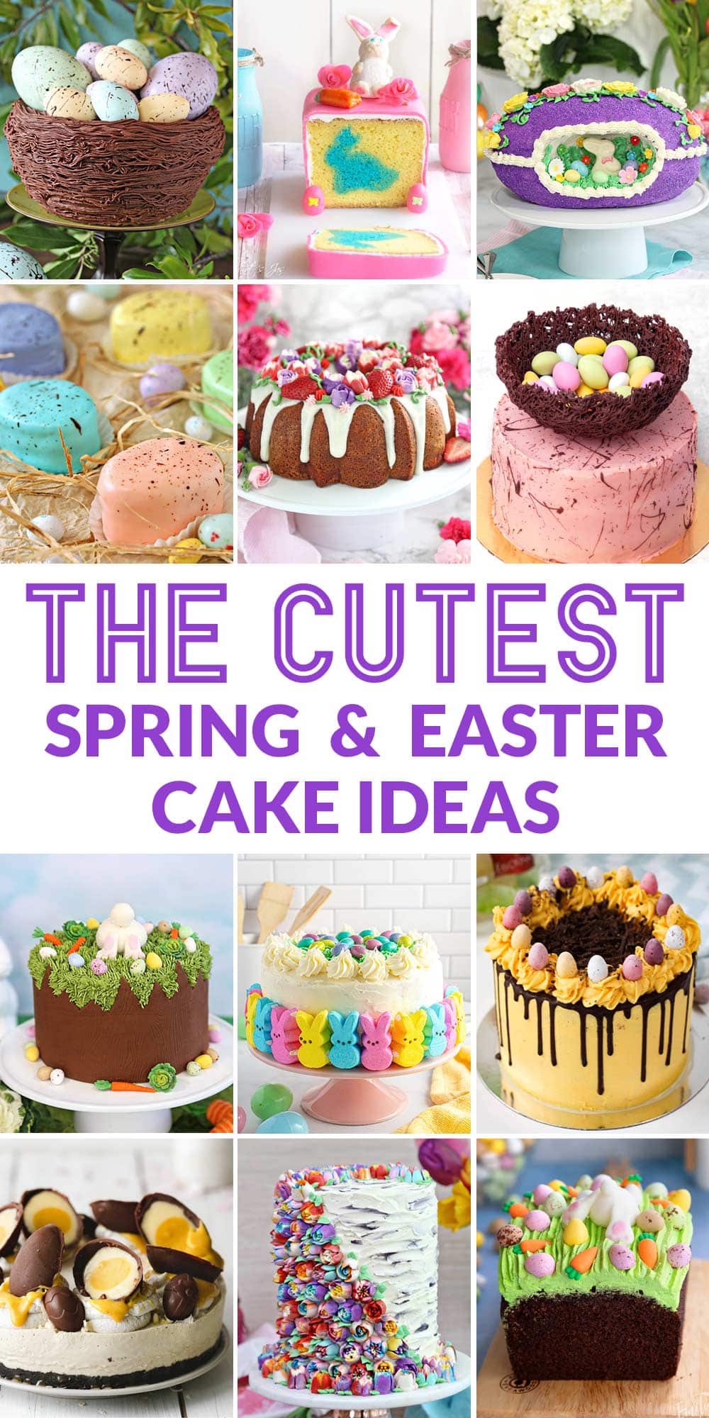 35 Adorable Easter Cake Recipes - SugarHero