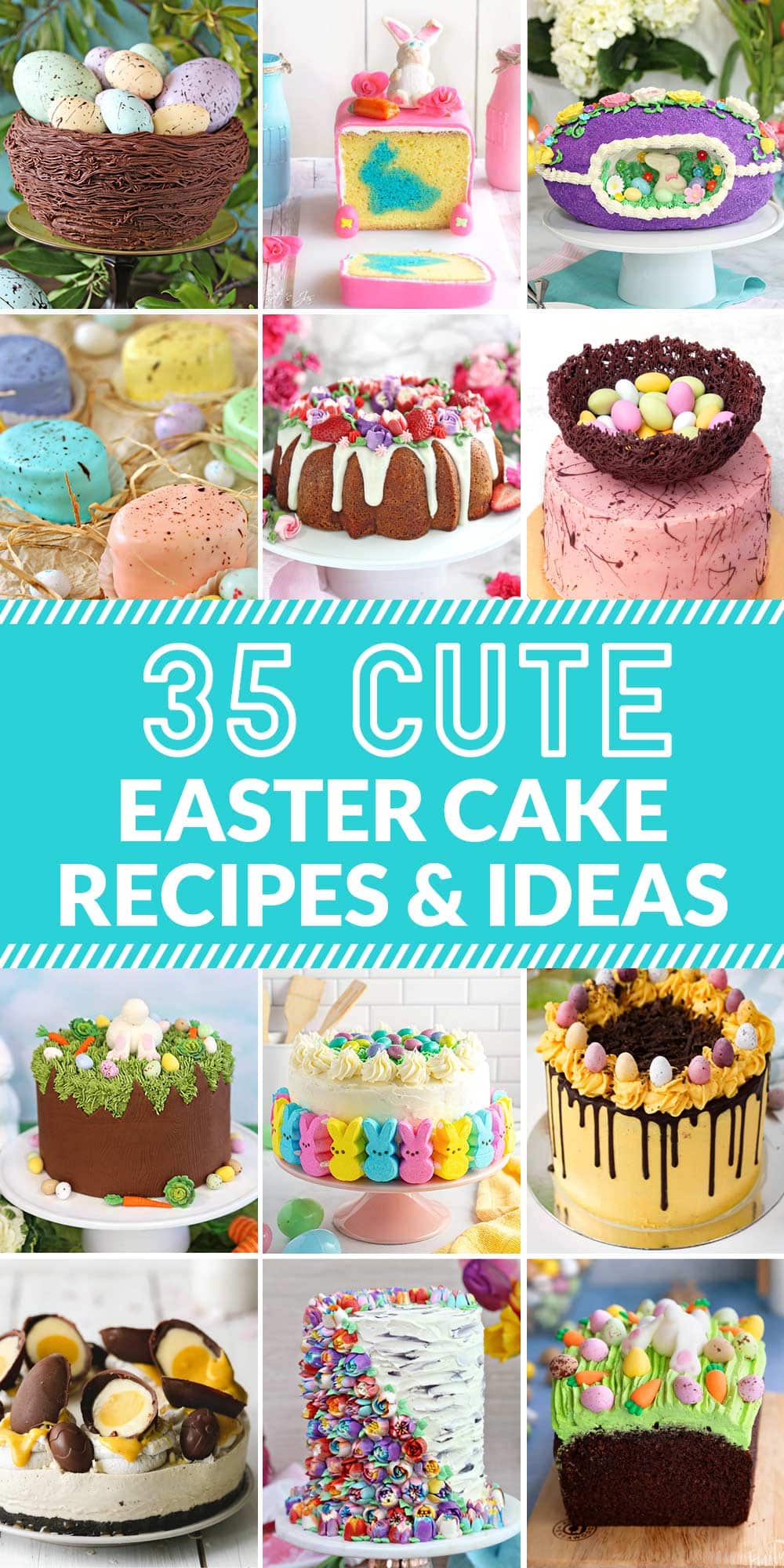 35 Adorable Easter Cake Recipes - SugarHero
