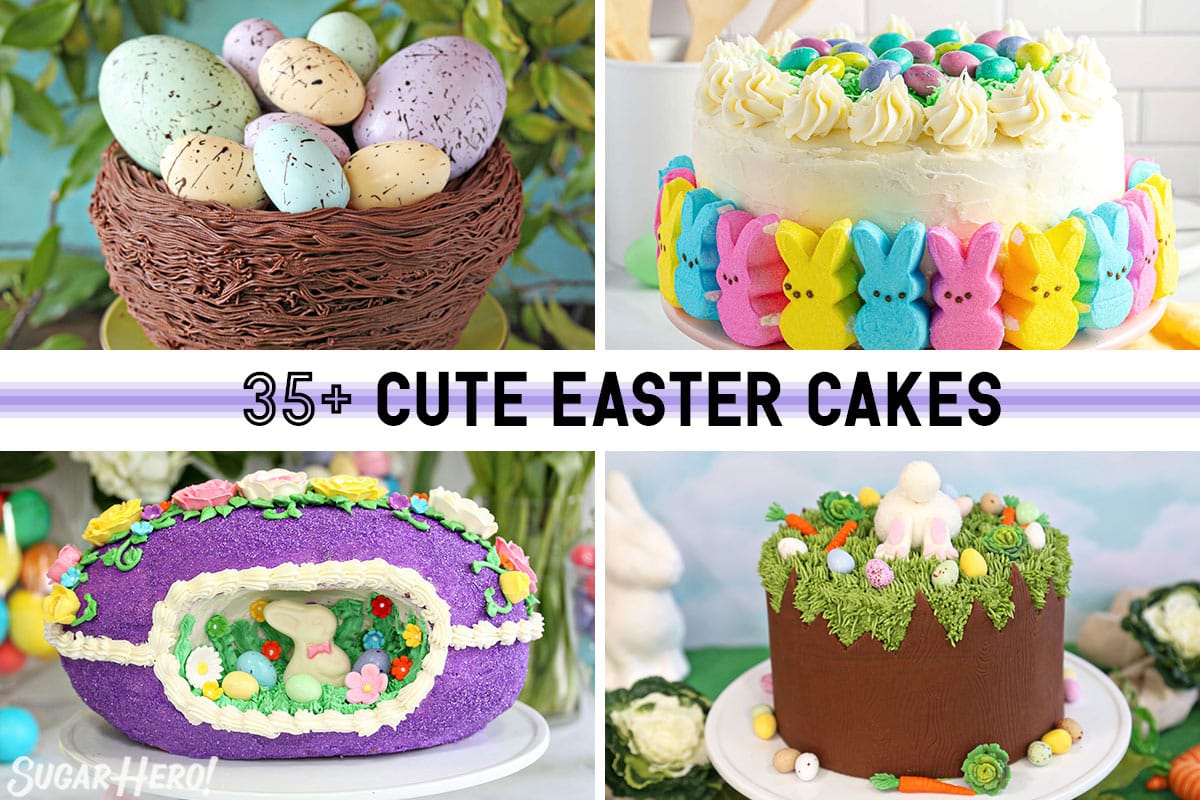 35 Adorable Easter Cake Recipes - SugarHero