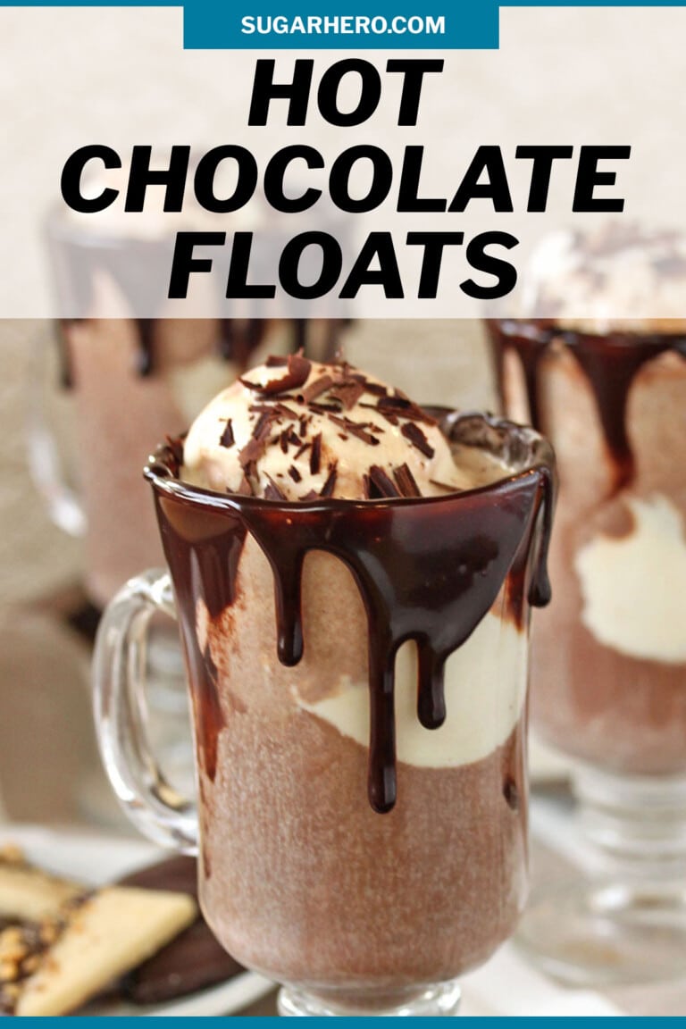 Hot Chocolate Floats - SugarHero