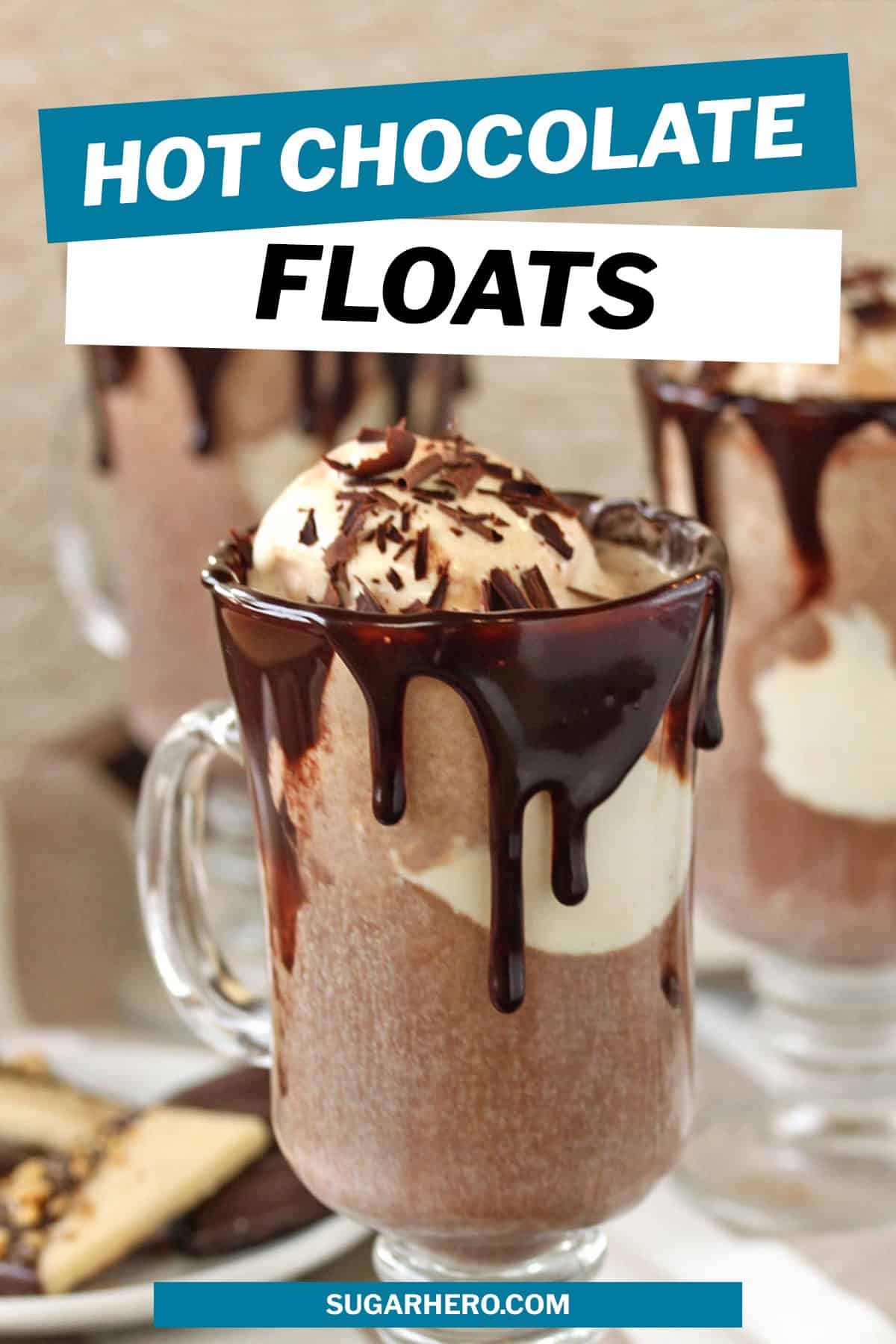 Hot Chocolate Floats - SugarHero