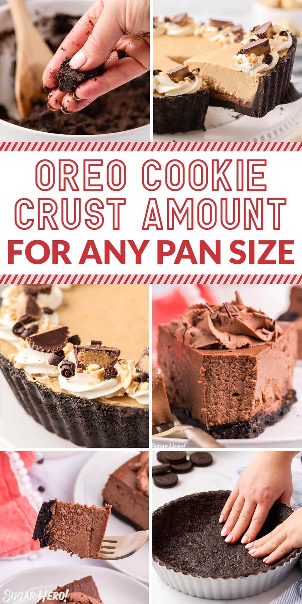 How Much Oreo Crust You Need For Any Pan - SugarHero