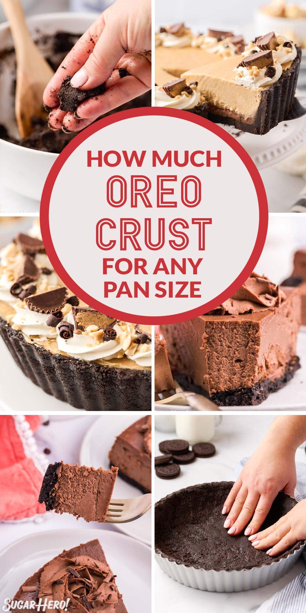 How Much Oreo Crust You Need For Any Pan - SugarHero