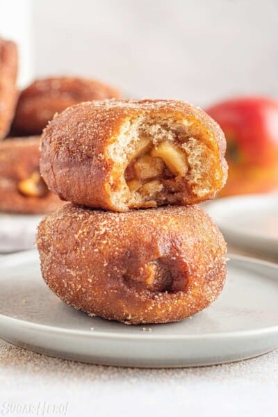 Apple Donut Recipe - SugarHero