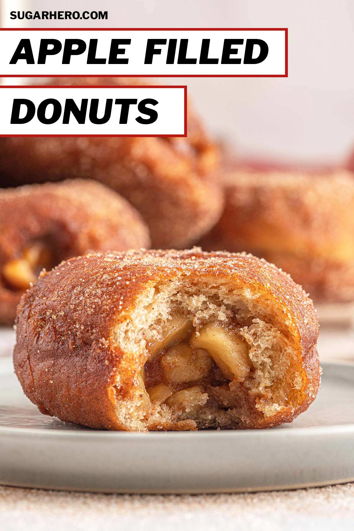 Apple Donut Recipe - SugarHero