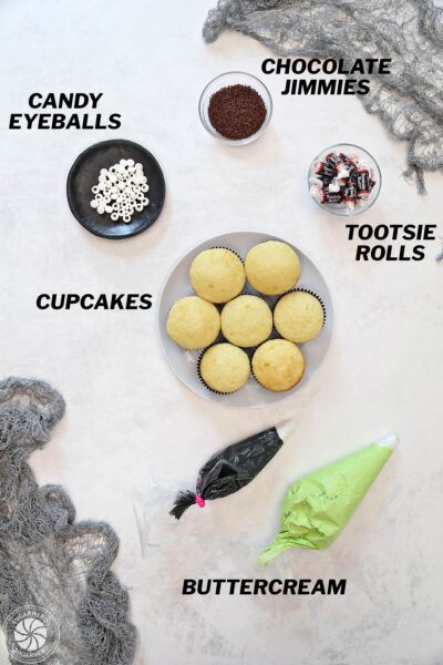 Frankenstein Cupcakes - SugarHero