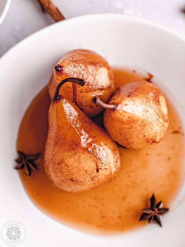 Poached Pears: The Secret to an Impressive Dessert - SugarHero