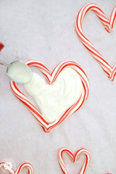 Candy Cane Hearts - SugarHero