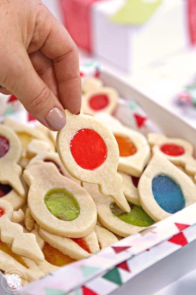 Stained Glass Cookies - SugarHero