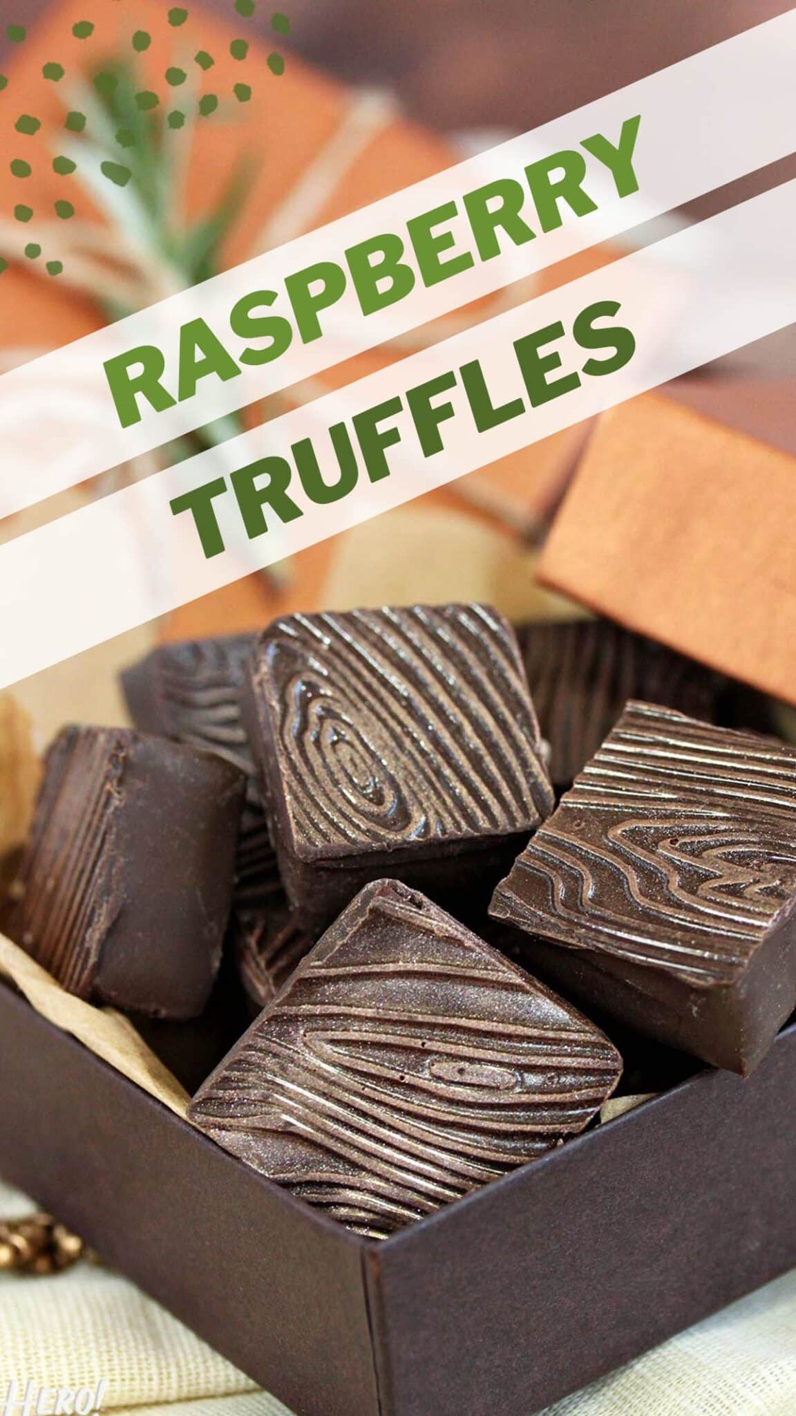 Rosemary Raspberry Truffles - SugarHero