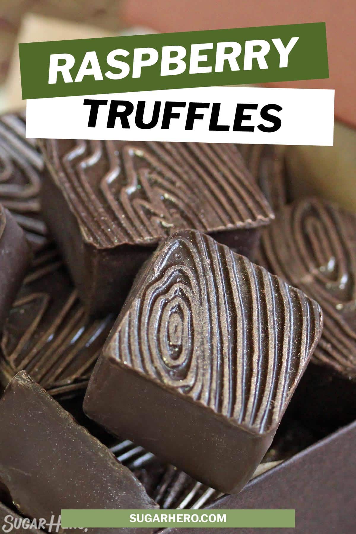 Rosemary Raspberry Truffles - SugarHero